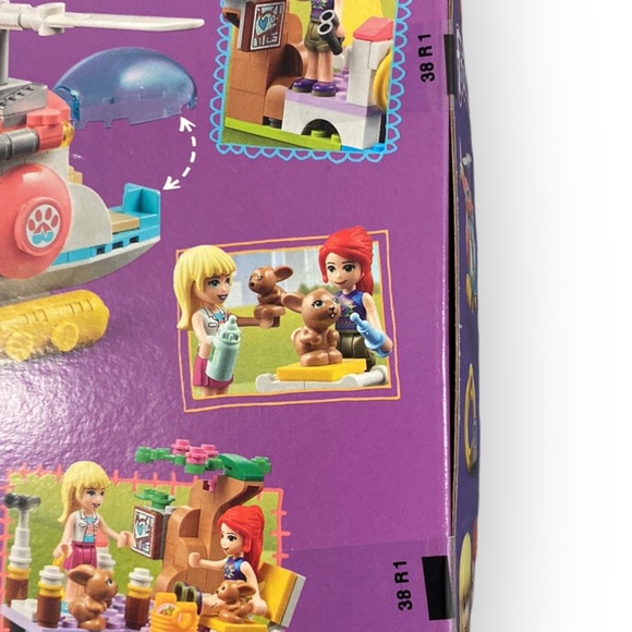 Lego | Toys | Lego Friends Vet Clinic Rescue Helicopter 4692 Building ...